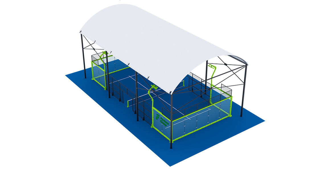 FX-P08 Reinforced Higher Underground Roof Padel Court Wholesaler